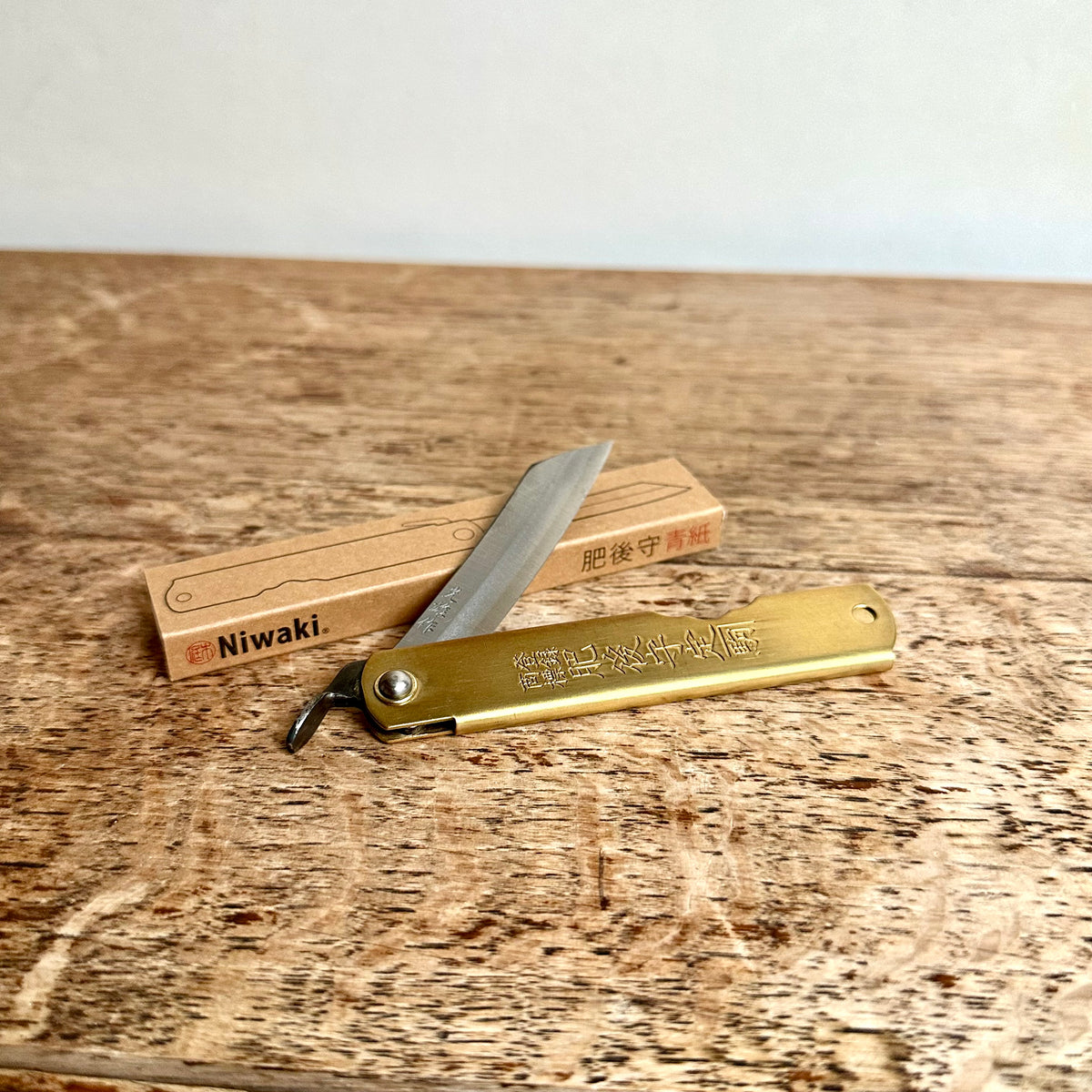 Niwaki Blue Steel Higonokami Folding Knife – Berdoulat